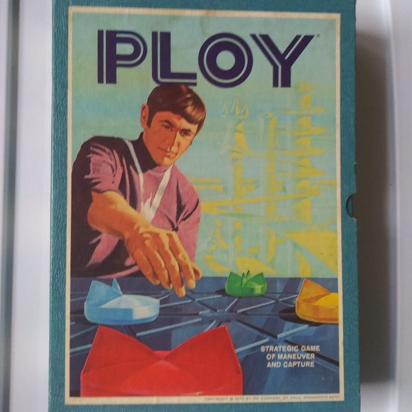 Toys | Vintage Ploy Strategic Game Of Maneuver And Capture Boardgame ...
